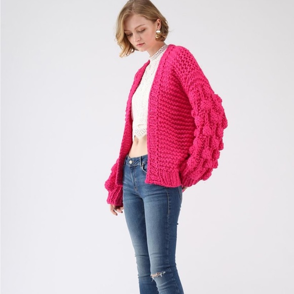 Chicwish | Sweaters | New Chicwish Sweater Cardigan Size Lxl | Poshmark